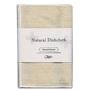 Nawrap Natural Cotton Dishcloth - Durable and Absorbent