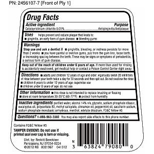 Cepacol Antibacterial Mouthwash, Gold, 48oz (2X24oz)