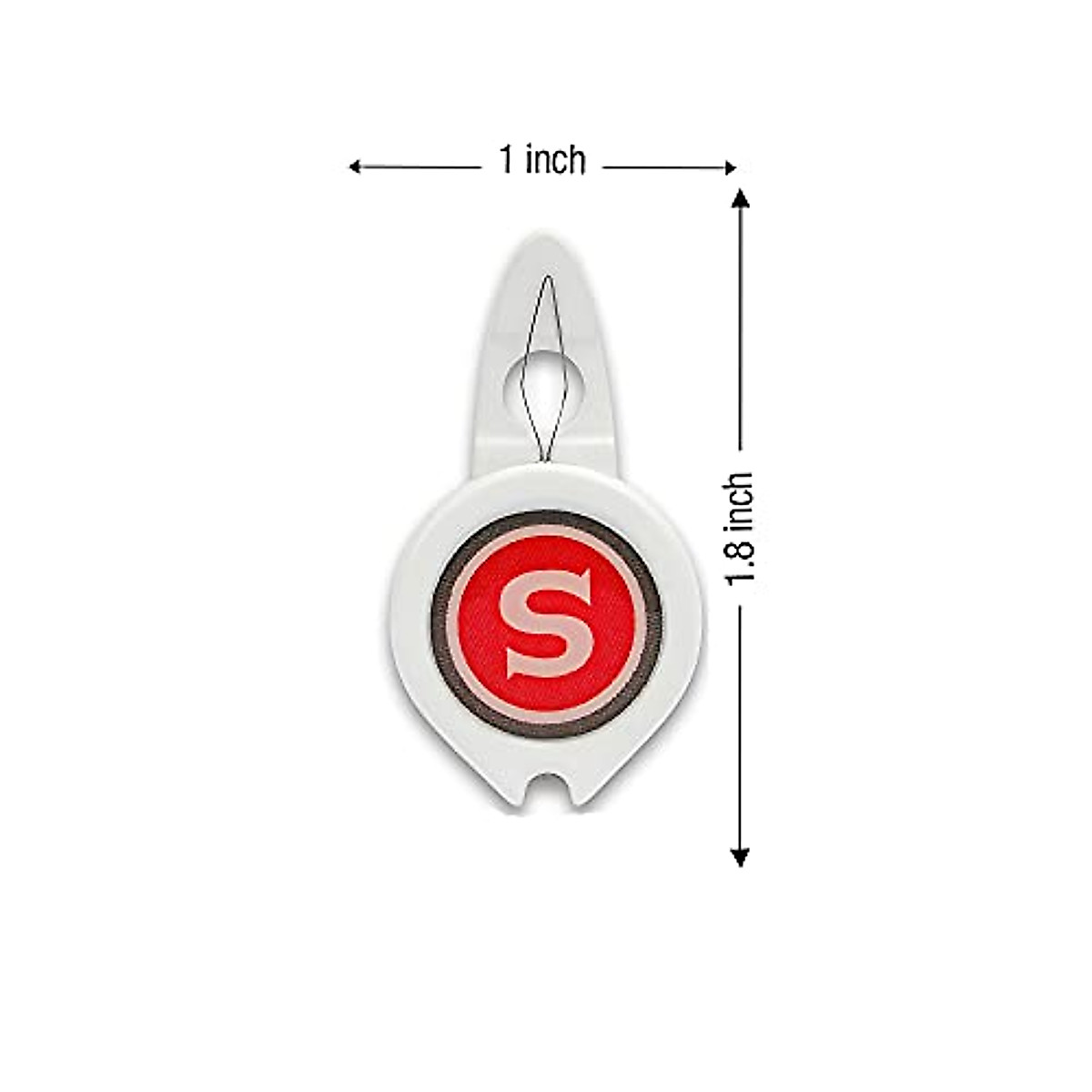 SINGER Sewing Needle Threaders with Built-in Thread Cutter, Set of 2