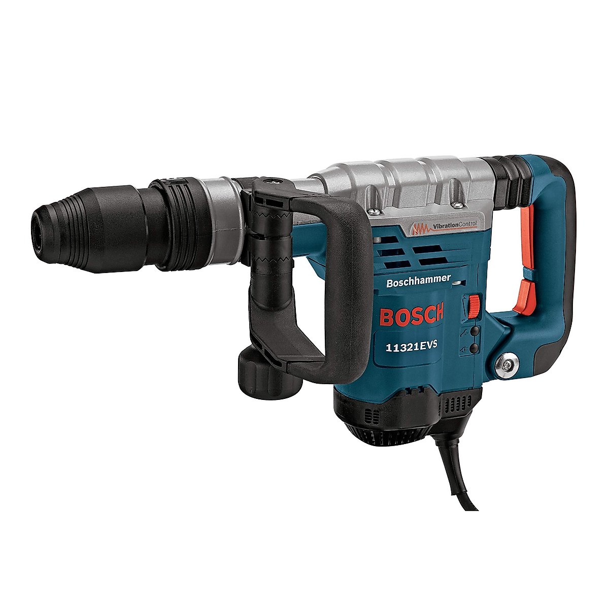 Bosch 11321EVS Demolition Hammer - 13 Amp 1-9/16 in. Corded Variable Speed SDS-Max Concrete Demolition Hammer with Carrying Case (Renewed)