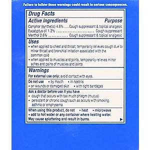 Vicks VapoRub Ointment, 6 Ounce