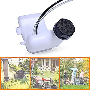Mtanlo Gas Petrol Fueling Tanks Assemble Cap Bolt Hole for MP429 MP479 TB525EC TB590EC 753-06240 BC5090 CC148 Trimmers Grass Mower with w/ 2 Lines Fuel Replace OEM Part