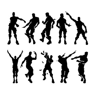 Game Wall Decal Wall Sticker Poster Dancing Decal Nursery Boys Room Wall Vinyl Decal Game Stickers(13.8" x 22.8")