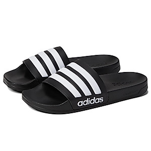 adidas Adult Adilette Shower Core Black/White/Core Black 9