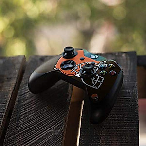 Skinit Decal Gaming Skin compatible with Xbox One Controller - Officially Licensed NFL Cleveland Browns Large Logo Design