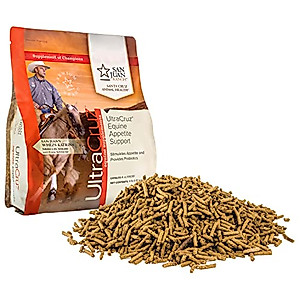 UltraCruz Equine Appetite Booster Supplement for Horses, 4 lb, Pellet (32 Day Supply)