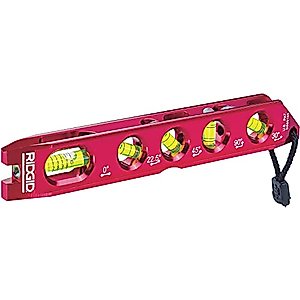 RIDGID 36248 5 Vial Torpedo Level
