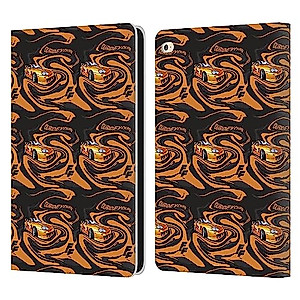 Head Case Designs Officially Licensed Fast & Furious Franchise Yellow Orange Car Pattern Leather Book Wallet Case Cover Compatible with Apple iPad Air 2 (2014)