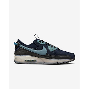Nike Men's Air Max Terrascape 90 Trainers, Midnight Navy/Noise Aqua, 10.5 M US