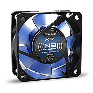 Noiseblocker NB-BlackSilent Fan XR-1 60mm Ultra Silent Fan,1600rpm, 3 pin,11 dBA