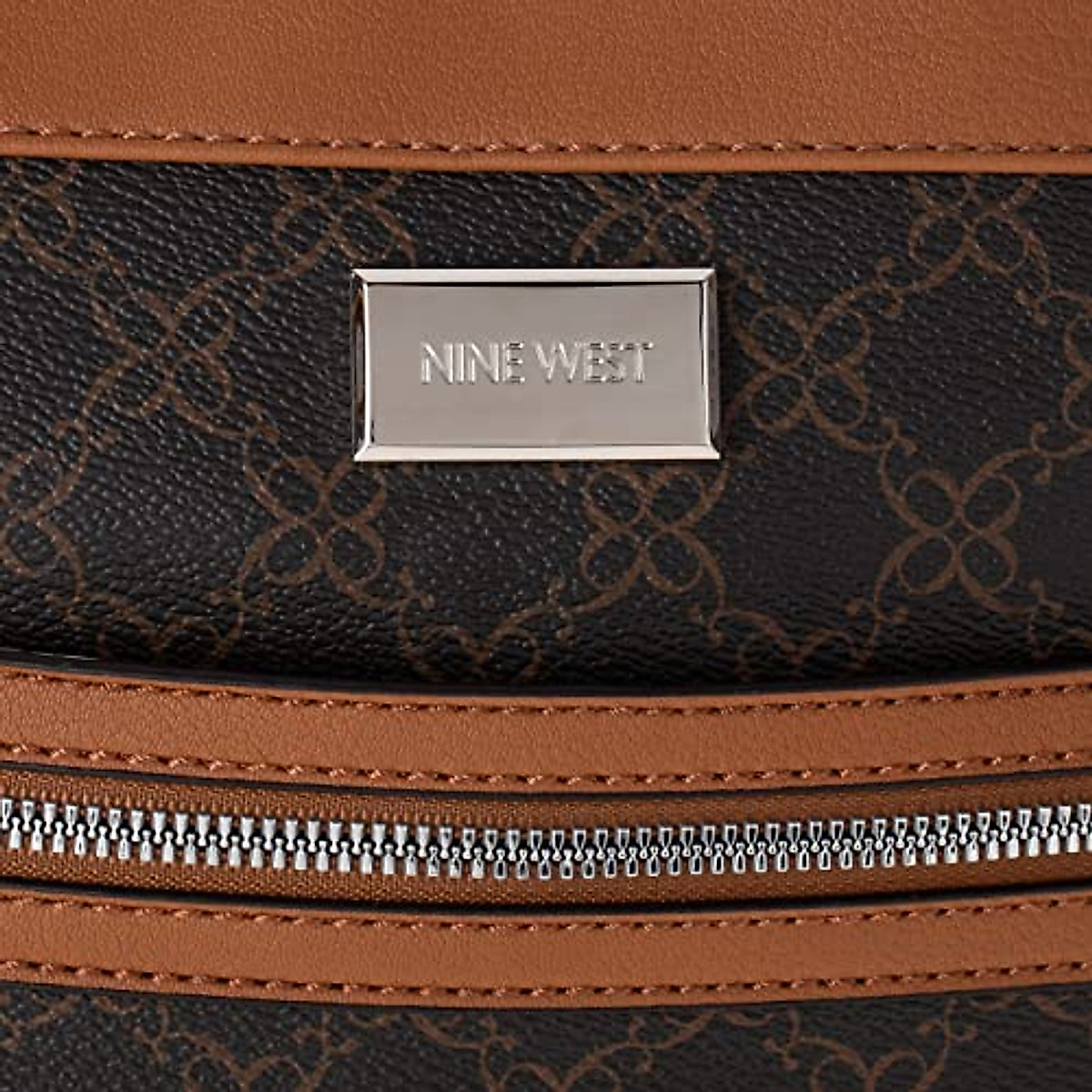 Nine West Coralia Mini Sure Spring Crossbody Brown One Size