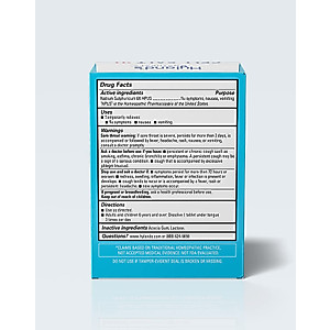 Hyland's Cold and Flu Medicine, Nausea Relief, Homeopathic Treatment, Naturals Cell Salts #11 Natrum Sulphuricum 6X Tablets, 100 Count