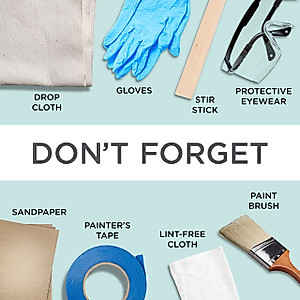 Rust-Oleum 1 qt Brands 285143 Aged Gray Chalked Ultra Matte Paint, 30 Fl Oz (Pack of 1)