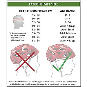 LAZER Helmet Compact DLX, Matte White, One Size