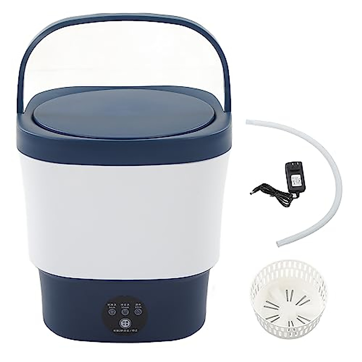 Portable Washing Machine, Mini Washer, High Speed Motor, Three Modes, for Household Clothes,Underwear,Socks,Baby Clothes (Blue)