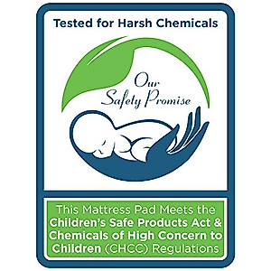 Sealy Posture Perfect 2-Stage Waterproof Baby Crib and Toddler Mattress - Hybrid Memory Foam & 150 Premium Coils - Made in USA, 52"x28"