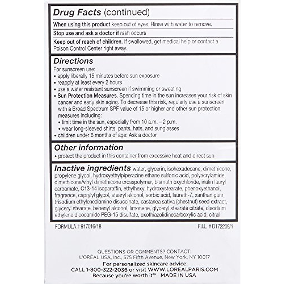 Dark Spot Corrector Face Moisturizer with SPF 30 for Even Skin Tone by L’Oreal Paris, Youth Code Anti-Aging Day Cream, Non-greasy, 1.7 oz.