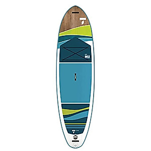 TAHE 10'6 Breeze Performer AIR Premium Inflatable SUP Paddleboard Package Complete with Paddle and Leash