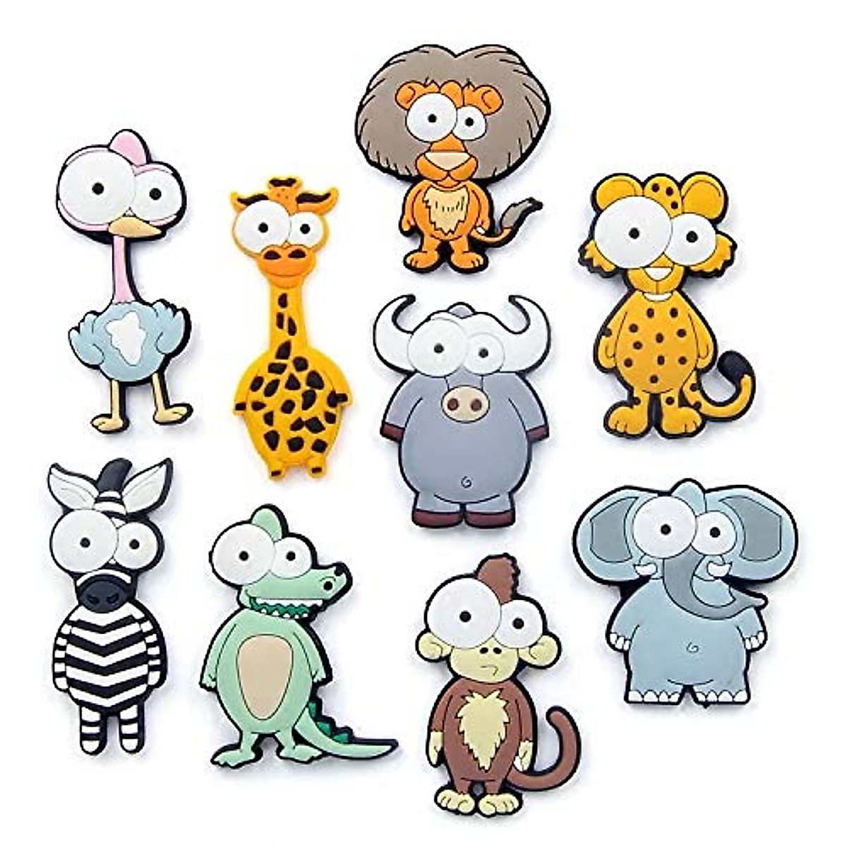 VLOOK Refrigerator Magnets Toddlers Farm Animal Fridge Magnets for Kid Girls Boys Whiteboard Educational Magnetic Toys for Preschool Learning