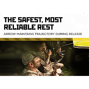 Trophy Ridge Whisker Biscuit Original Quick Shot Archery Arrow Rest - Trusted Choice for Bowhunters, Durable Lightweight Construction, Quiet Loading, Medium Right-Handed Design