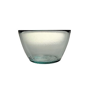 French Home Recycled Glass Vintage Soup Bowl, Set of 6