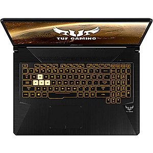 ASUS 2019 TUF 17.3" FHD Gaming Laptop Computer, AMD Ryzen 7 3750H Quad-Core up to 4.0GHz, 8GB DDR4 RAM, 512GB PCIE SSD, GeForce GTX 1650 4GB, 802.11ac WiFi, Bluetooth 4.2, HDMI, Windows 10