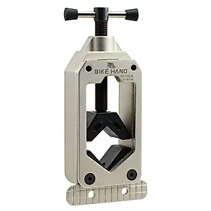 BIKEHAND Oversized Bicycle Bike Fork Steerer Seatpost Cut Saw Guide - Great for Road Mountain Bike Fork Steerer & Seatpost & Handlebar - Adjustable Cut Saw Guide