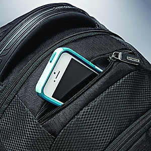 Samsonite Tectonic 2 Medium Backpack, Black, 16.9 x 12.2 x 8.2-Inch