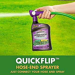 Spectracide Weed Stop For Lawns For St. Augustine & Centipede Lawns Concentrate, Ready-to-Spray, 32-Ounce, 6-Pack, Clear