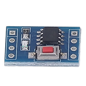 MCU Development Module Microcontroller System Board LED Display Interface Core Board Electronic Component with One Way Switch