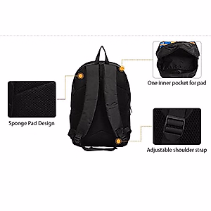 WRIGGY Girls Daniel the Tiger School Bookbag, Student Water Proof Backpack Classic Daypack for Travel/Outdoor, One Size