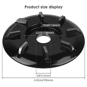 Wood Turbo Carving Disc (Curve) in 8 Teeth by KOWOOD