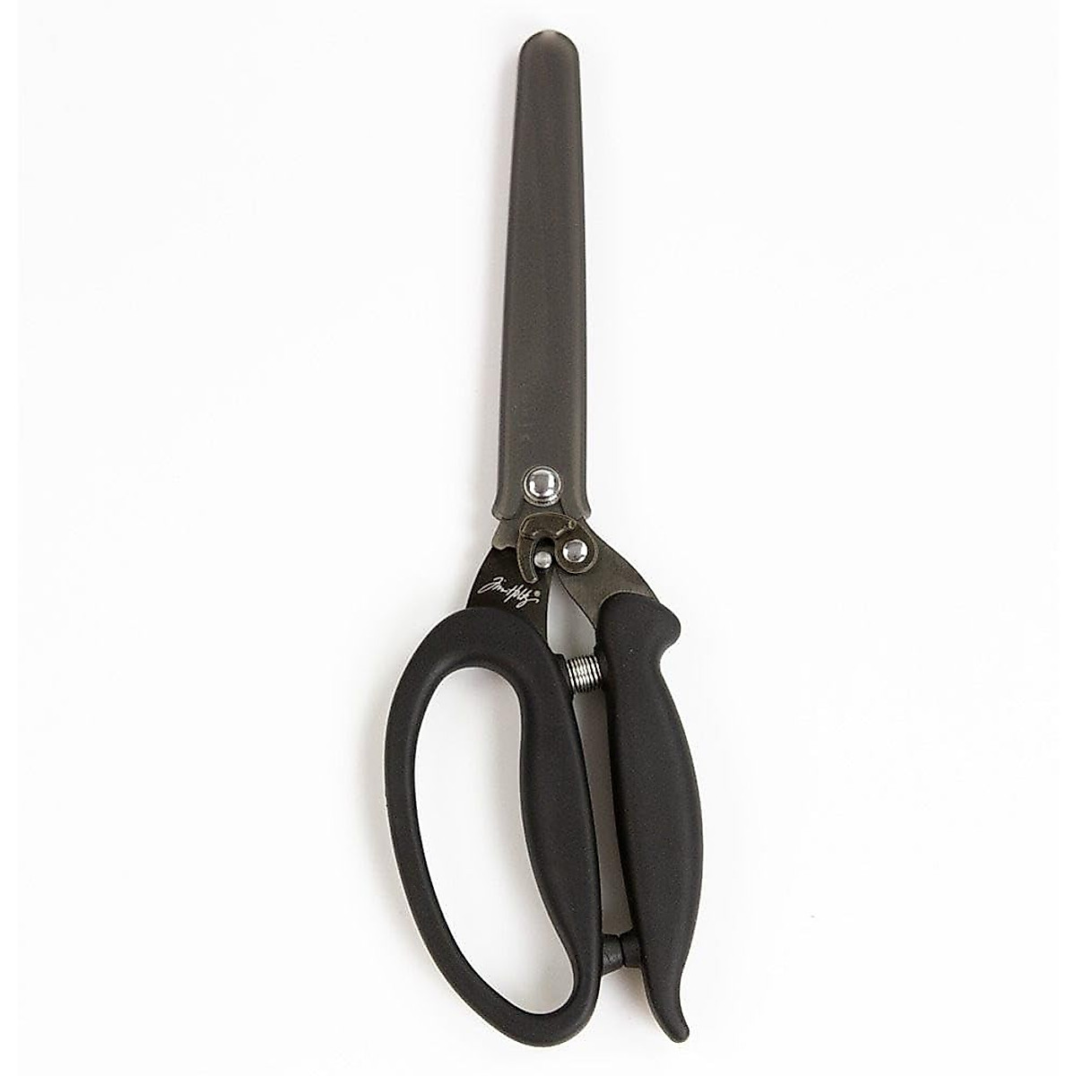 Tonic Studios Tim Holtz Recoil Scissors - Titanium Coated, Double-Beveled Blades, Black (9.5'')