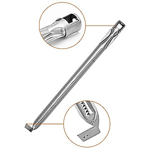 TAILGRILLER Burner Tube Set for Blackstone 36 Inch Griddle, Set of 4 Stainless Steel Straight Burner Tubes with 4 Screws