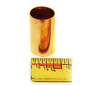 Polished Copper Pipe "Stubby" Guitar Slide (1.5 inch)