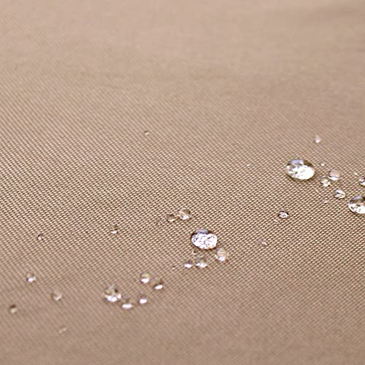 ULTCOVER Waterproof Patio Ottoman Cover Square Outdoor Side Table Furniture Covers Size 20L x 20W x 18H inch