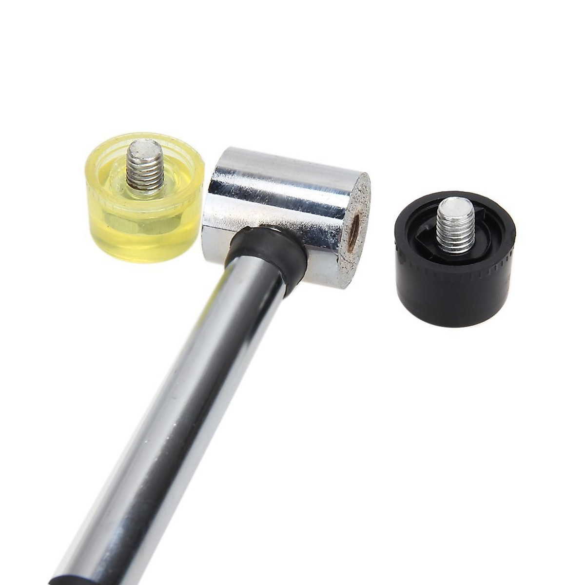 Double Headed Rubber Hammer Mallet Fret Fretboard Fretwork Installing Tool for Guitar Bass Ukelele