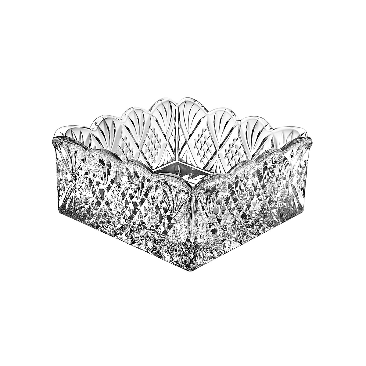 Godinger Dublin Napkin Holder,Transparent 7-1/2 by 4-1/2 by 7-1/2 inches