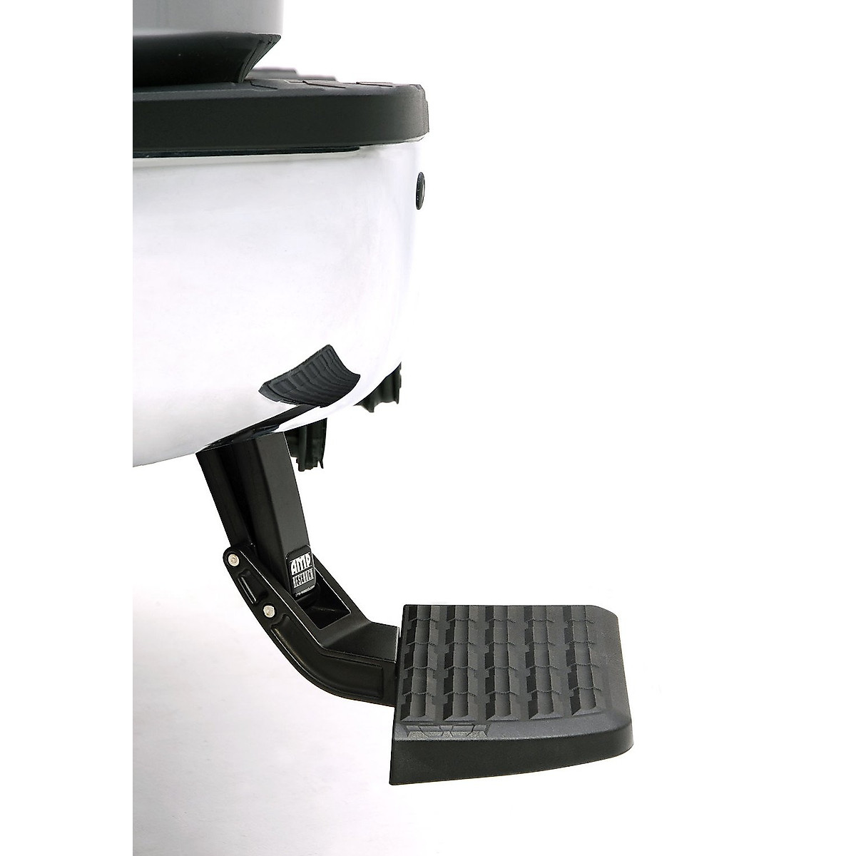 AMP Research 75305-01A BedStep Retractable Bumper Step for 2007-2013 Toyota Tundra Black, Large