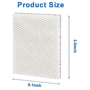 VUIUKOYE MD1-0034 Humidifier Wick | Filter for Vornado Evap40 Humidifier (Pack of 4)