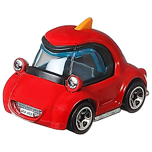 Classic Disney Hot Wheels Incredibles Character Cars Set - Bundle with 2 Hot Wheels Toy Cars Featuring Mr. Incredible and Jack Jack (Party Supplies and Favors)