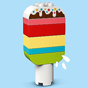 LEGO 10909 DUPLO Classic Heart Box, First Bricks Building Toy with Helicopter, Boat, Animal Toys and More, Gifts for Toddlers and Kids 1.5 Years Old