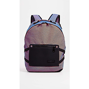 Eastpak Men's Padded Pak'r Backpack, Bright Twine, Print, Red, One Size