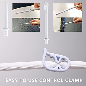 2 L Enema Bag ，Coffee Enema Bag Kit with 5.0 ft. Long Silicone Hose ,2 Multi-Size Reusable Tips, Controlable Water Flow Valve- Coffee, Shower, Douche & Home Adult Enema Kit（RED）