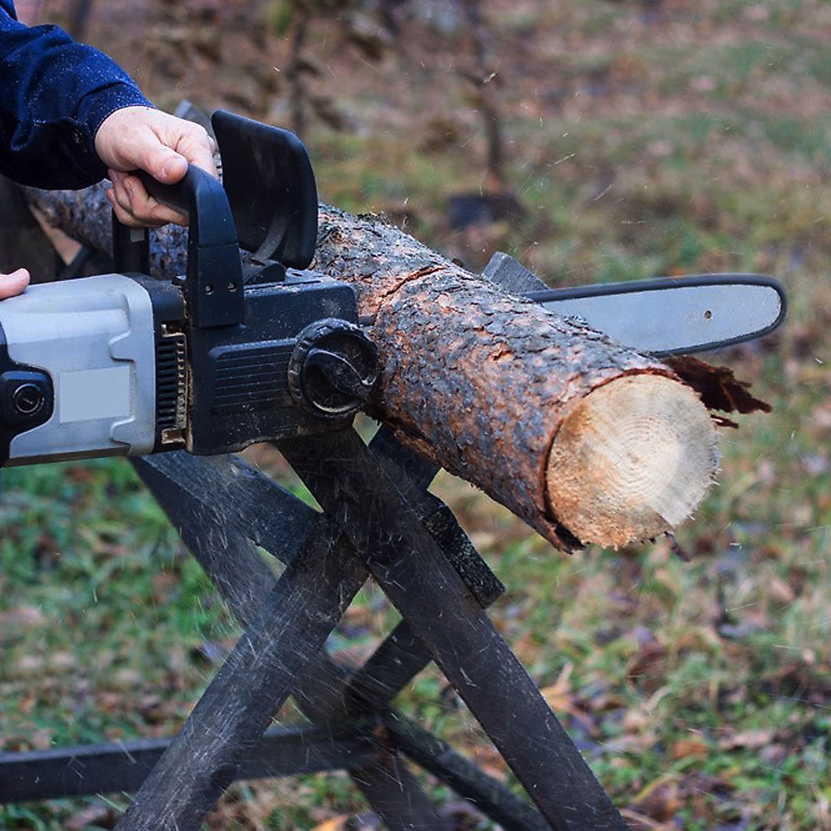 O-CONN 4 Pack 16 Inch Chainsaw Chain 3/8" LP Pitch .043'' Gauge 56 Drive Links Fits Greenworks, DeWalt, Poulan, Milwaukee and more
