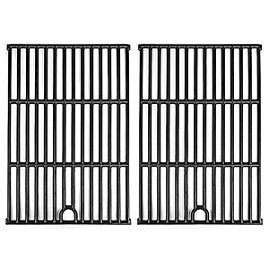 Hisencn Grill Cooking Grates for Nexgrill 720-0925P 720-0925 720-0925S 720-0340, for Charbroil 463350521 463261306, for Thermos 461252605 for Great Outdoors 8000 Cast Iron Replacement Grate Grid Parts