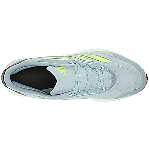 adidas Men's Duramo Speed Sneaker, Wonder Blue/Lucid Lemon/White, 11