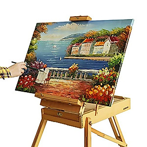 Zingarts Canvases for Painting 9x12Inch 6-Pack,100% Cotton Primed Painting Canvas Panels, Stretched Canvas Boards is for Professionals,Students & Kids, for Acrylic Paint, Oil, Watercolor, Gouache