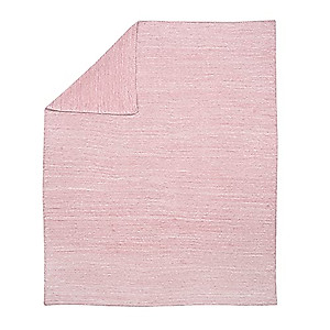 Lambs & Ivy Pink/White 5-Piece Luxury Infant/Newborn/Baby Gift Basket