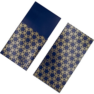 Stephanie Imports Set of 12 Thanksgiving Give Thanks Cutlery Paper Holders (7.5" X 4.75")